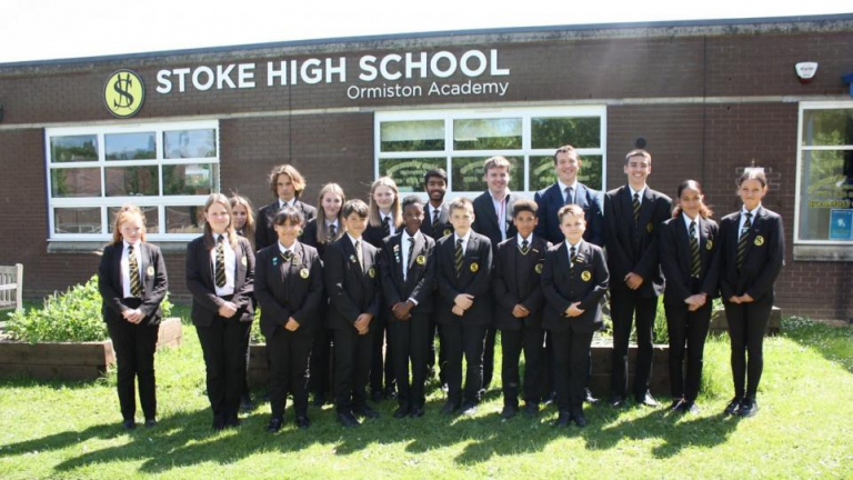Stoke High School - Ormiston Academy - MP praises high school's SEND progress